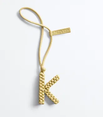 Bottega Veneta Charm Lettre K - Jaune - Unisex - Unisex