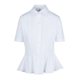 Liviana Conti Femme, Blouses et Chemises, Blanc, Taille: 38 FR Camicia Holly