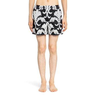 Valentino Mens Black Polyamide Shorts