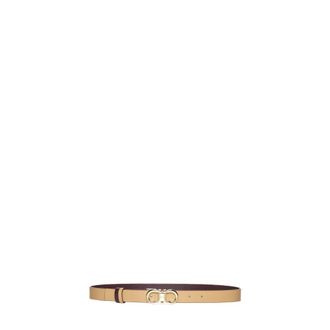 Ferragamo Gancini Wendeg&uuml;rtel - - Accessories - Damen - Beige - 90 CM