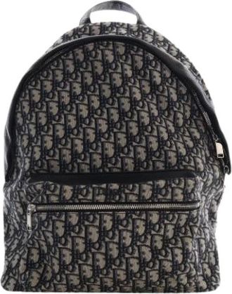 Dior Pre-owned The Rider Backpack - Femme - Pre-owned - Bleu - Taille: ONE Size