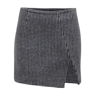 Douuod Minirock mit seitlichem Schlitz - - Skirts - Damen - Mehrfarbig - XS