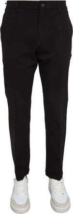 Siviglia Homme, Pantalons, Noir, Taille: W34 Pantalons Slim-fit