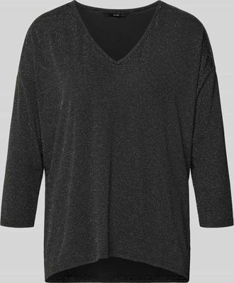 Vero Moda 3/4-Shirt mit schimmernder Optik
