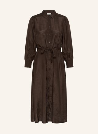 Kaffe Midikleid Kaemine Oline braun
