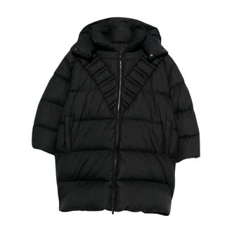 RAXXY Manteau matelass&eacute; &agrave; capuche - Femme - Manteaux - Noir - Taille: 40 FR