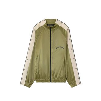 Palm Angels Snap-button Side Bands Track Jacket