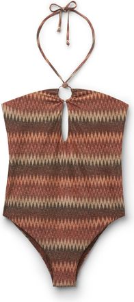 Calzedonia Badeanzug Golden Chevron