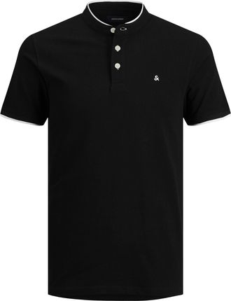 Jack & Jones Herren Polo T-Shirt Pique Hemd Kurzarm Basic Oberteil Cotton Logostickerei JJEPAULOS