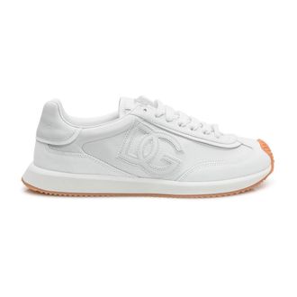 Dolce & Gabbana Minimalistischer Low-Top Sneaker - - Shoes - Herren - Wei&szlig; - 44 EU