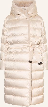 Max Mara Daunenmantel Medusa Zum Wenden weiss