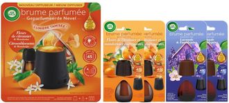 Air Wick Duftspray, Duftspender, Zitronenbl&uuml;te, 20 ml + 4 Nachf&uuml;llpackungen: 2 x Zitronenbl&uuml;te + 2 x Lavendel und Eukalyptus