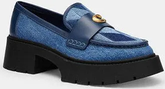 Coach Leah Plateau-Loafer mit Steppung