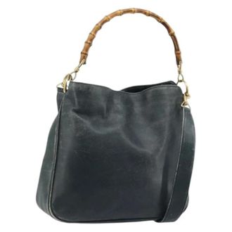 Gucci Sac &agrave; bandouli&egrave;re vintage Pre-owned - Femme - Pre-owned - Noir - Taille: ONE Size