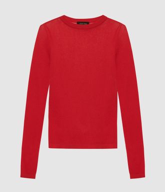 Anine Bing Pull Tiana Tango Red