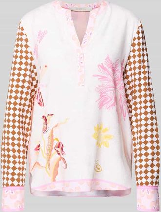 Herzen&rsquo;s Angelegenheit Relaxed Fit Tunika-Bluse aus Seiden-Mix