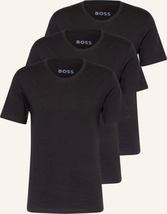 HUGO BOSS 3er-Pack T-Shirts One schwarz