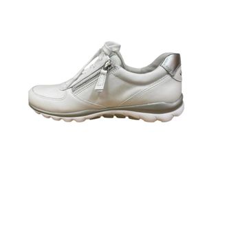 Gabor Femme, Chaussures, Blanc, Taille: 39 1/2 EU Baskets