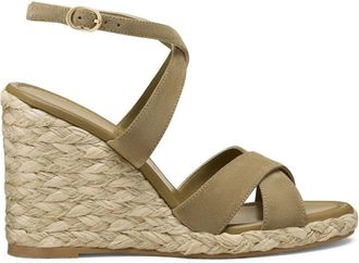 Stuart Weitzman Femme, Chaussures, Beige, Taille: 41 EU Alyssa Wedge