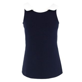Michael Kors Navy Sleeveless Top Size XXS