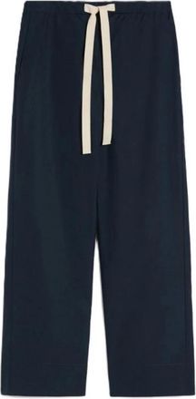 Max Mara Femme, Pantalons, Bleu, Taille: 40 FR Pantalon Droit