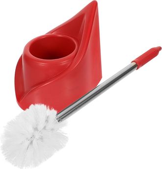 Soimiss Toilettenbürste Mit Halter Und Langem Griff Für Badezimmerreinigung Effektive Wc-bürste Ohne Oberflächenbeschädigung Kompakt Und Platzsparend