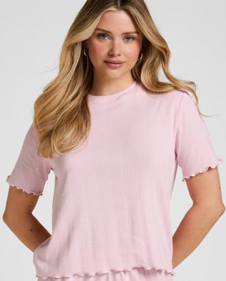Hunkem&ouml;ller Schlafshirt Pointelle