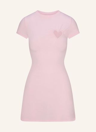 SKIMS Skims Lounge-Kleid Cotton Jersey rosa