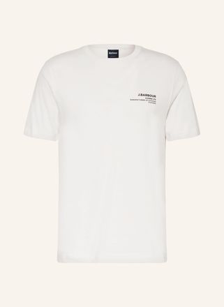 Barbour T-Shirt Parkend weiss