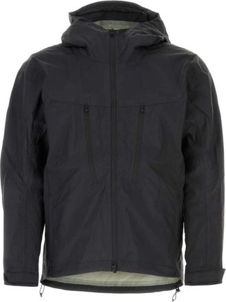 GR10K Gr10K, Homme, Vestes, Gris, Taille: L Veste imperm&eacute;able Stock