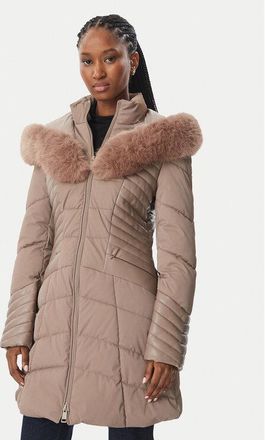Guess Winterjacke W4BL61 WGLZ0 Dunkelbeige Slim Fit