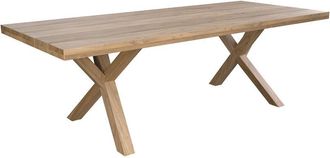 Rendez-Vous D&eacute;co Rendez-vous D&eacute;co - Table de jardin 240 cm en bois de teck massif - soraya