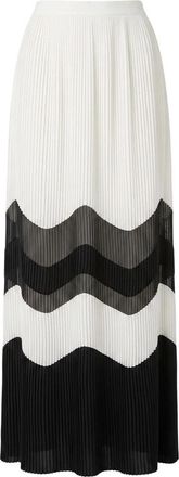 Trussardi Maxi-Rock mit Falten - - Skirts - Damen - Wei&szlig; - S