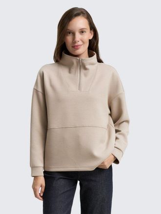 Tom Tailor Sweatshirt Strick & Sweatshirts Scuba Troyer Sweatshirt