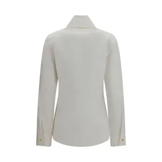 Khaite Womens White Cotton Shirt