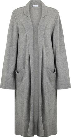 Malo Femme, Pulls, Gris, Taille: 36 FR Cardigan en Cachemire