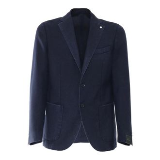 Lubiam Herren, Jacken, Blau, MGr&ouml;&szlig;e
