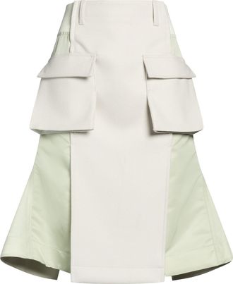 sacai HOSEN & R&Ouml;CKE - Midi-R&ouml;cke auf YOOX.COM