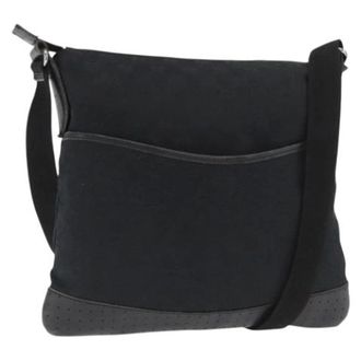 Gucci Pre-owned Canvas Cross Body Bag - - Pre-owned - Damen - Schwarzk - ONE SIZE