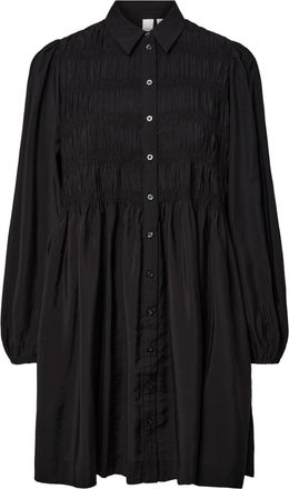 Vero Moda Yaspala Ls Smock Shirt Dress S. Noos