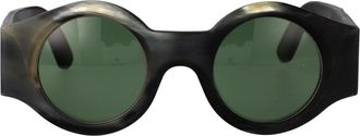 Rigards Rigards, unisex, Accessoires, Noir, Taille: 42 MM Rg00 Uw16 Lunettes de soleil rondes