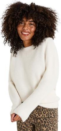 Grain de Malice Pull Fluffy &agrave; col Rond Femme