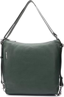 Mandarina Duck Mellow Leather Crossover, Femmes, Pin Vert