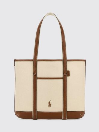 Polo Ralph Lauren Sac Port&eacute; &eacute;paule POLO RALPH LAUREN Femme couleur Sable