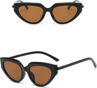 Generic Lunettes de soleil tendance en forme doeil de chat pour femmes, lunettes de soleil pour femmes, lunettes de soleil pour femmes, lunettes de soleil pou