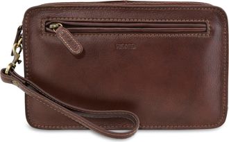 Picard Handgelenktasche S mit Reisverschluss Toscana Leder Small 14 x 23 x 5,5 cm (H/B/T) Herren Aktentaschen (8966), braun