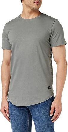 Jack & Jones Jjenoa Tee Ss Crew Neck Noos Pls Homme T-shirt, Gris, 7XL
