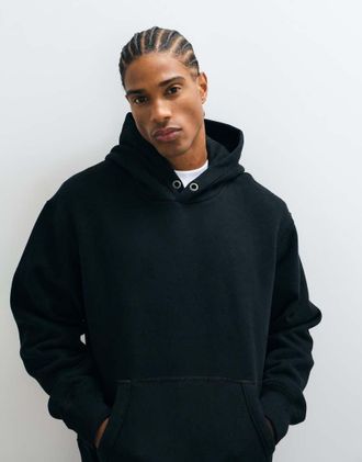 Abercrombie & Fitch hoodie &eacute;pais noir