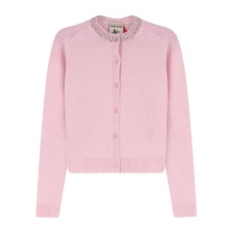 Semicouture Hennie Cardigan - - Knitwear - Damen - Rosa - L