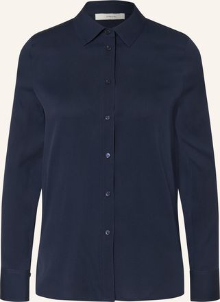 Vince Vince Hemdbluse Aus Seide blau